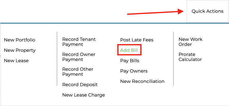 How to Add, Edit and Delete a Bill