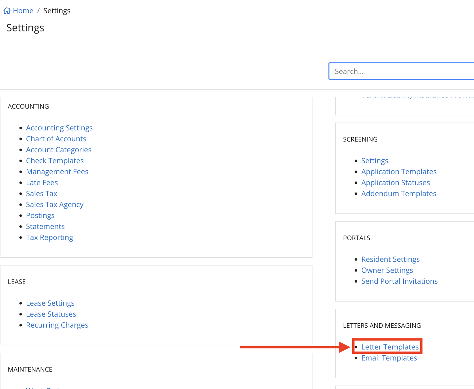 How to Add/Create Letter Templates