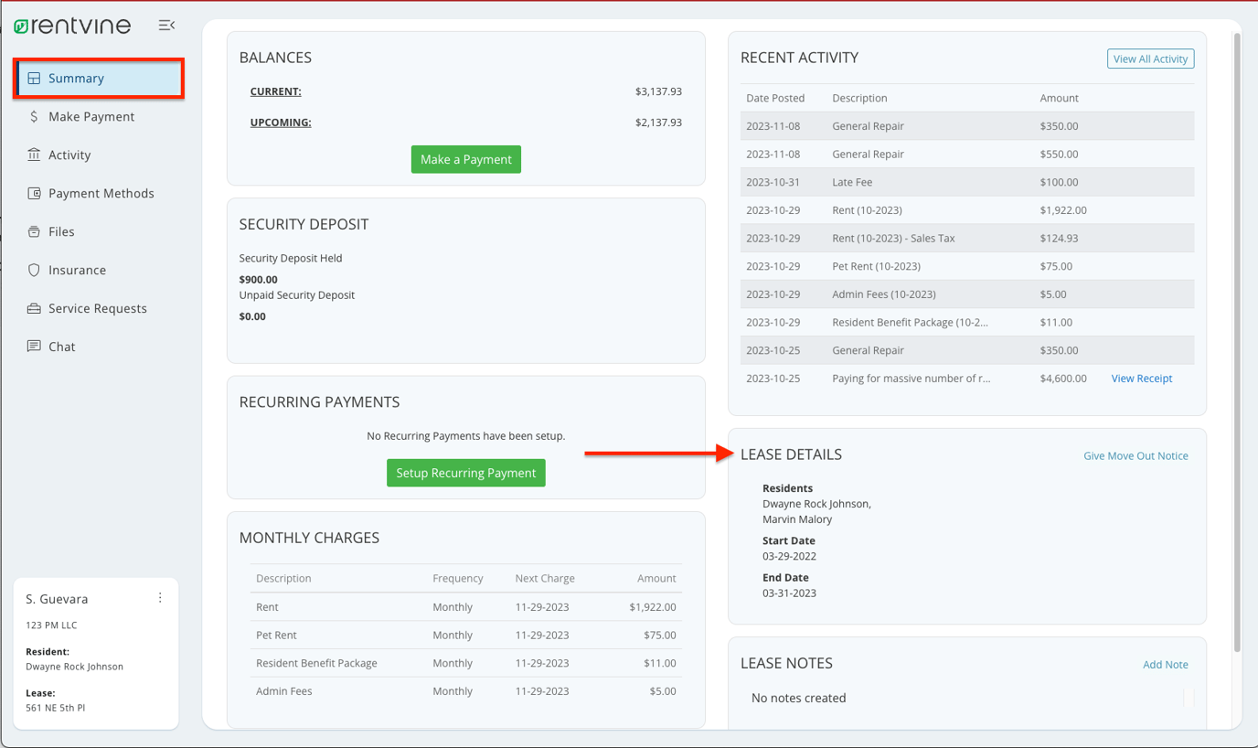 How To Enter your Move-Out Notice in Tenant Portal
