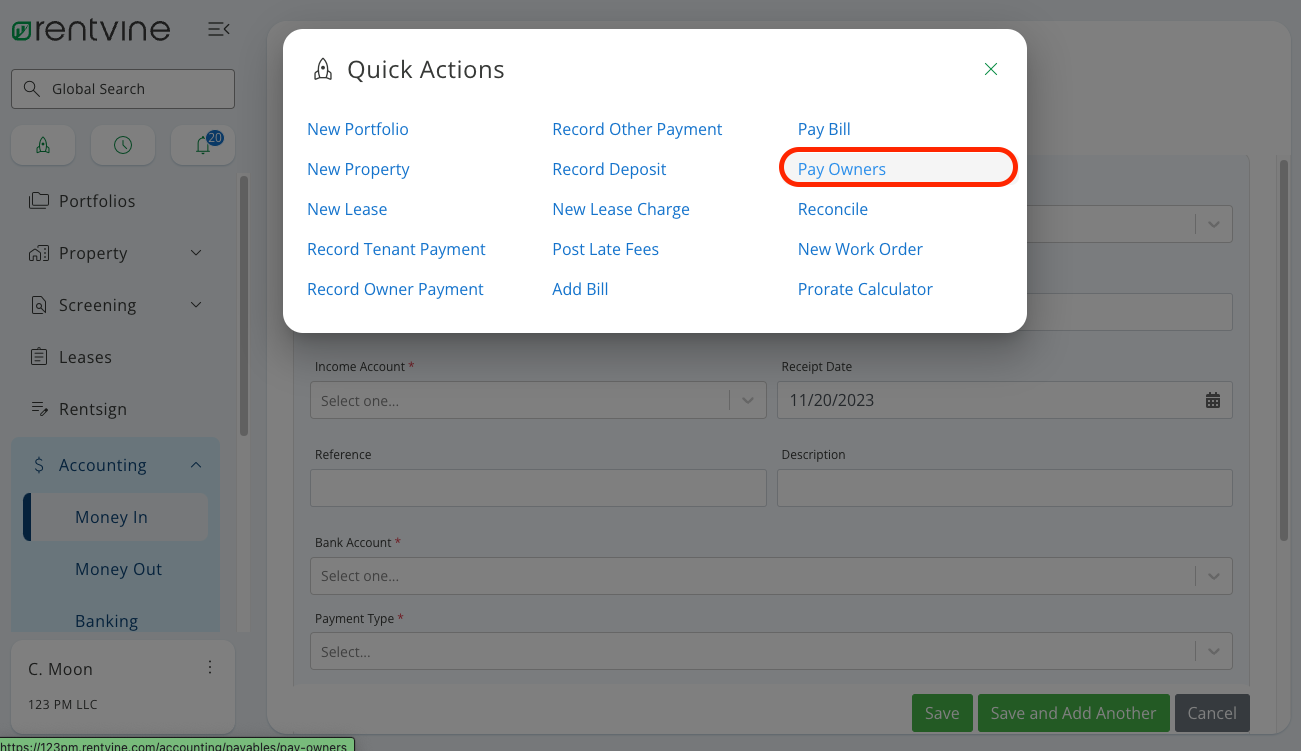How to Refund an Owner Manually