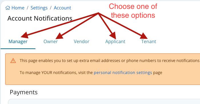 How to Configure Account Notifications