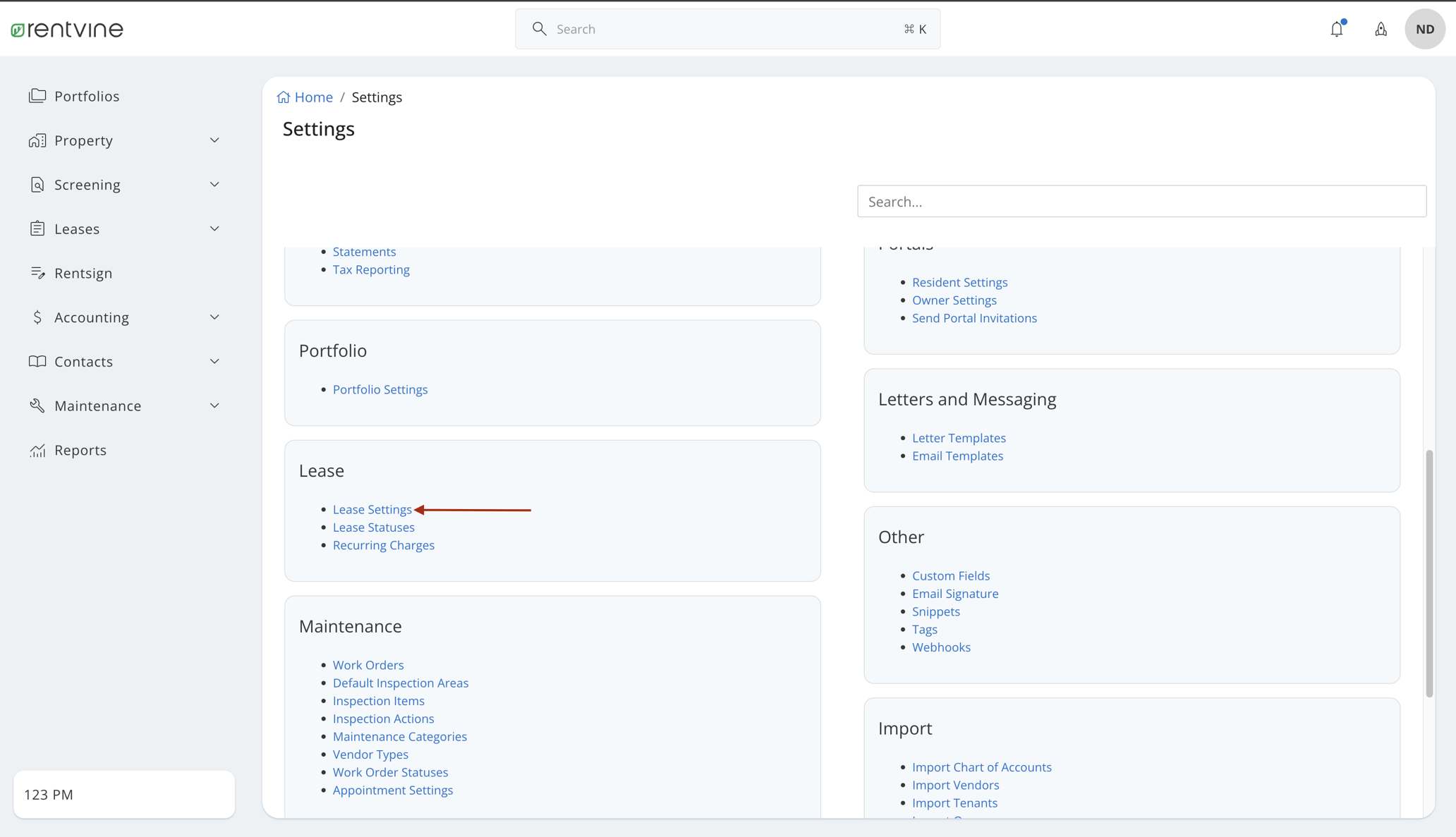 How to Edit the Default Lease Activation Status