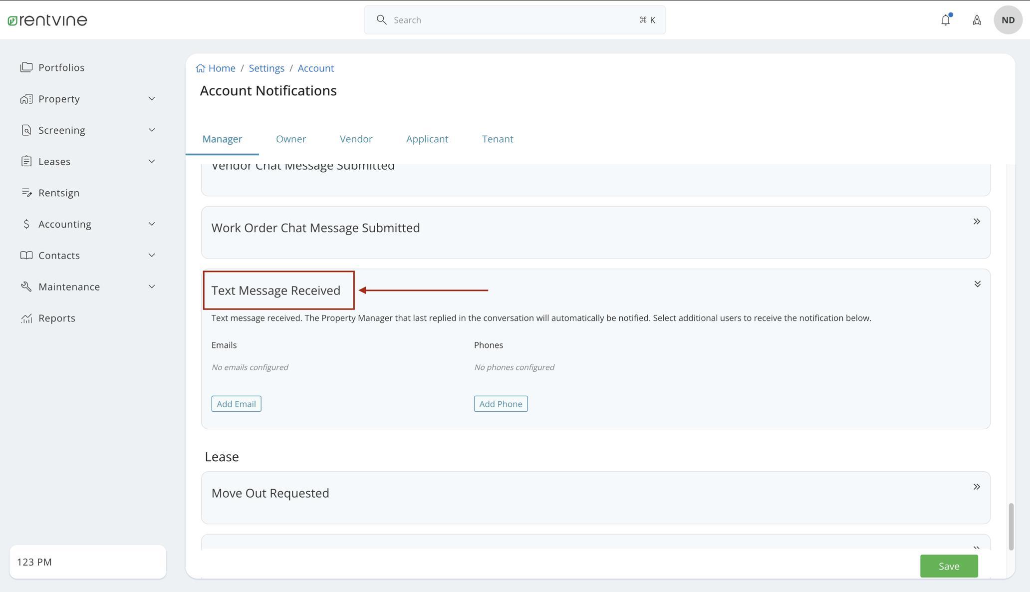 How to Configure Who Gets Notified for Incoming Text Messages