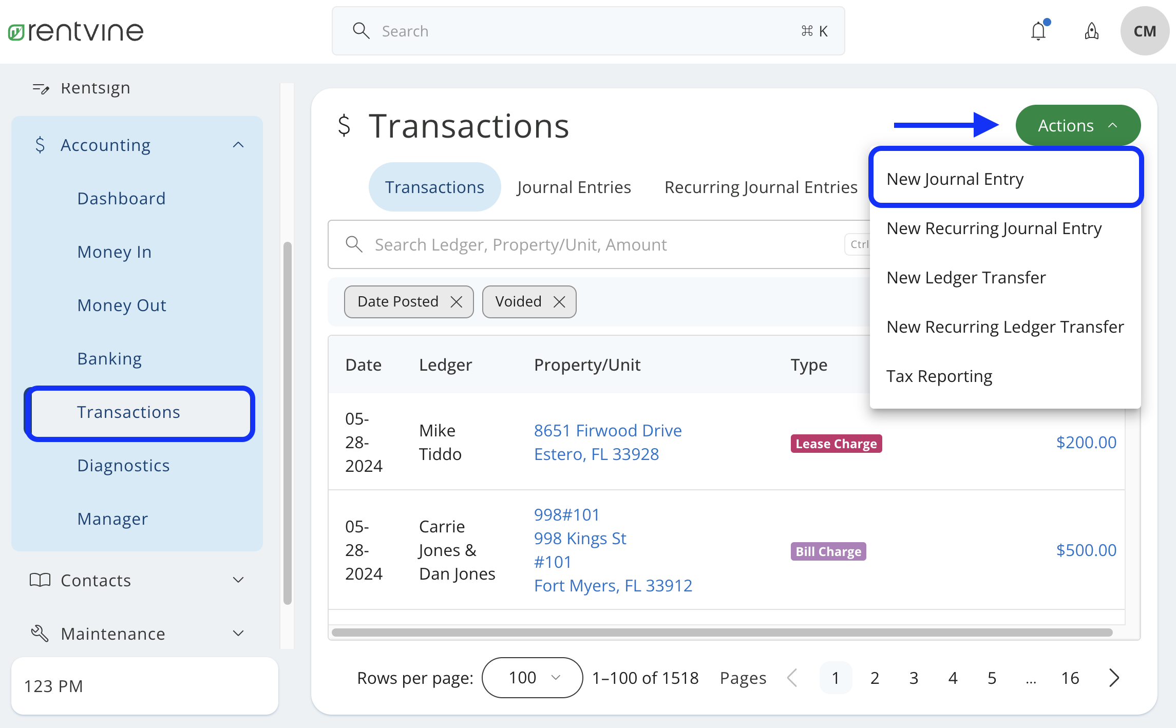 How to Add a Journal Entry