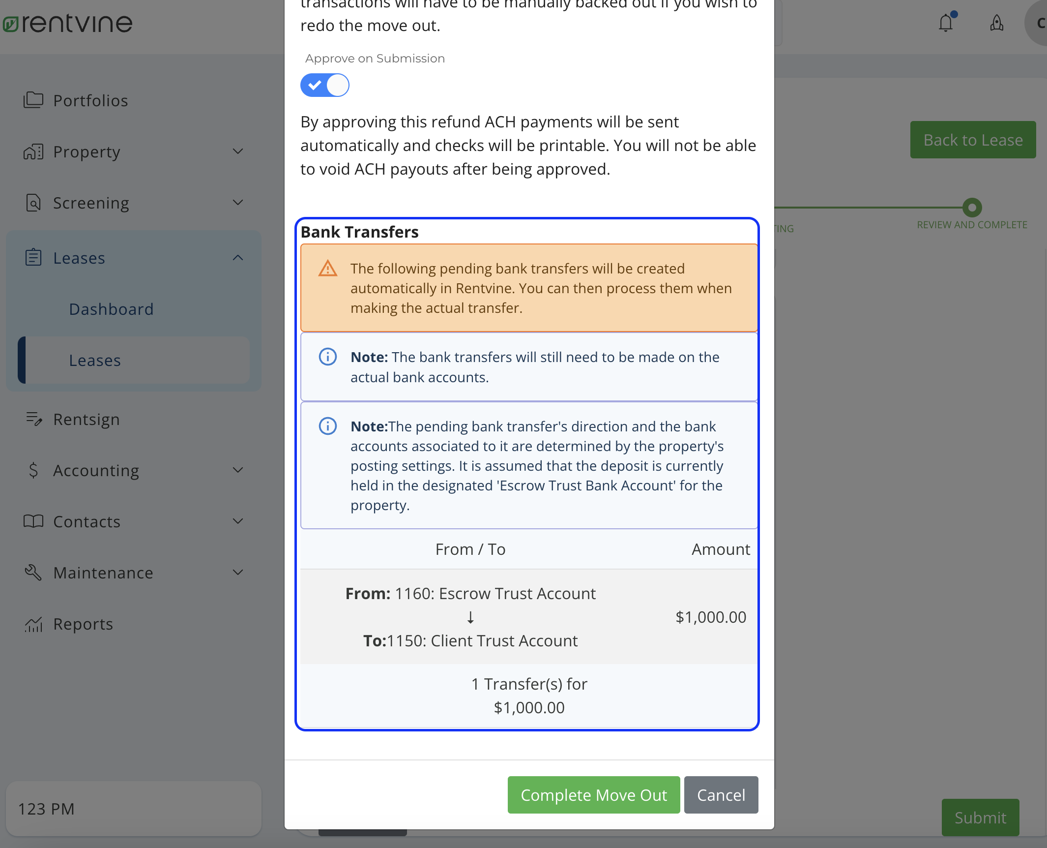 How to Complete a Pending Bank Transfer