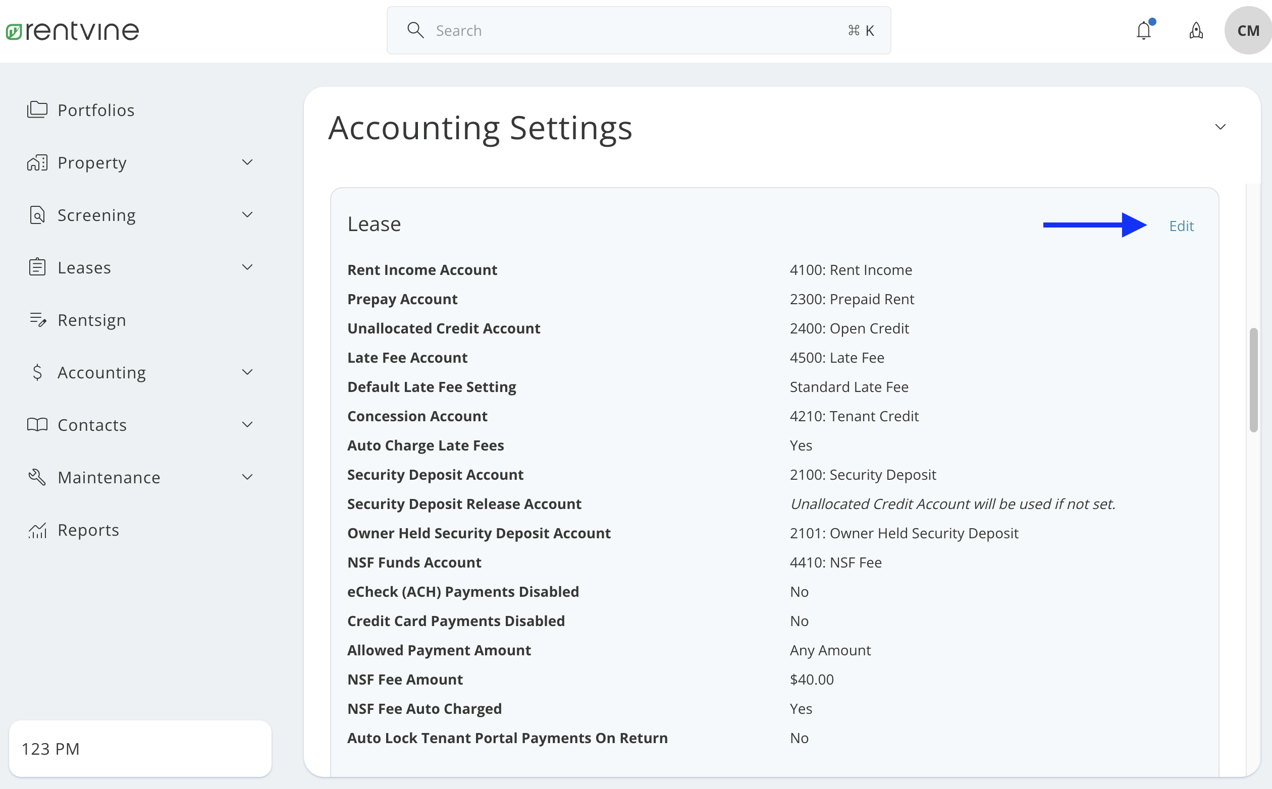 How to Automatically charge NSF fees to Tenant