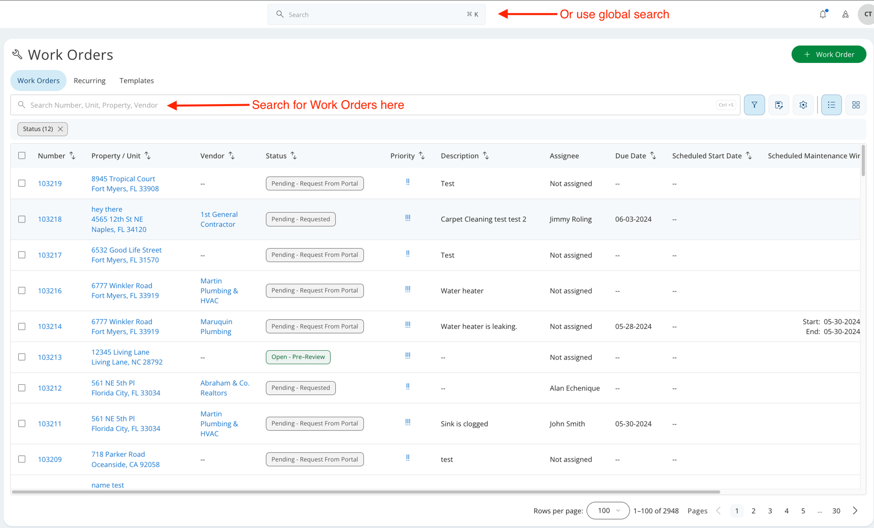 How to Add/Edit a Work Order