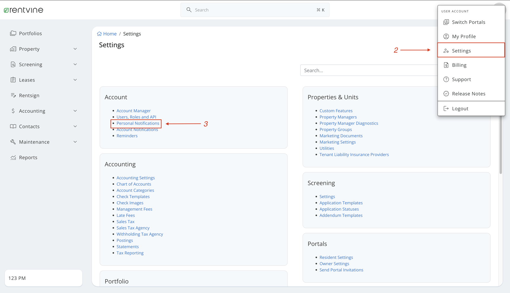 How to Configure Personal Notification Settings