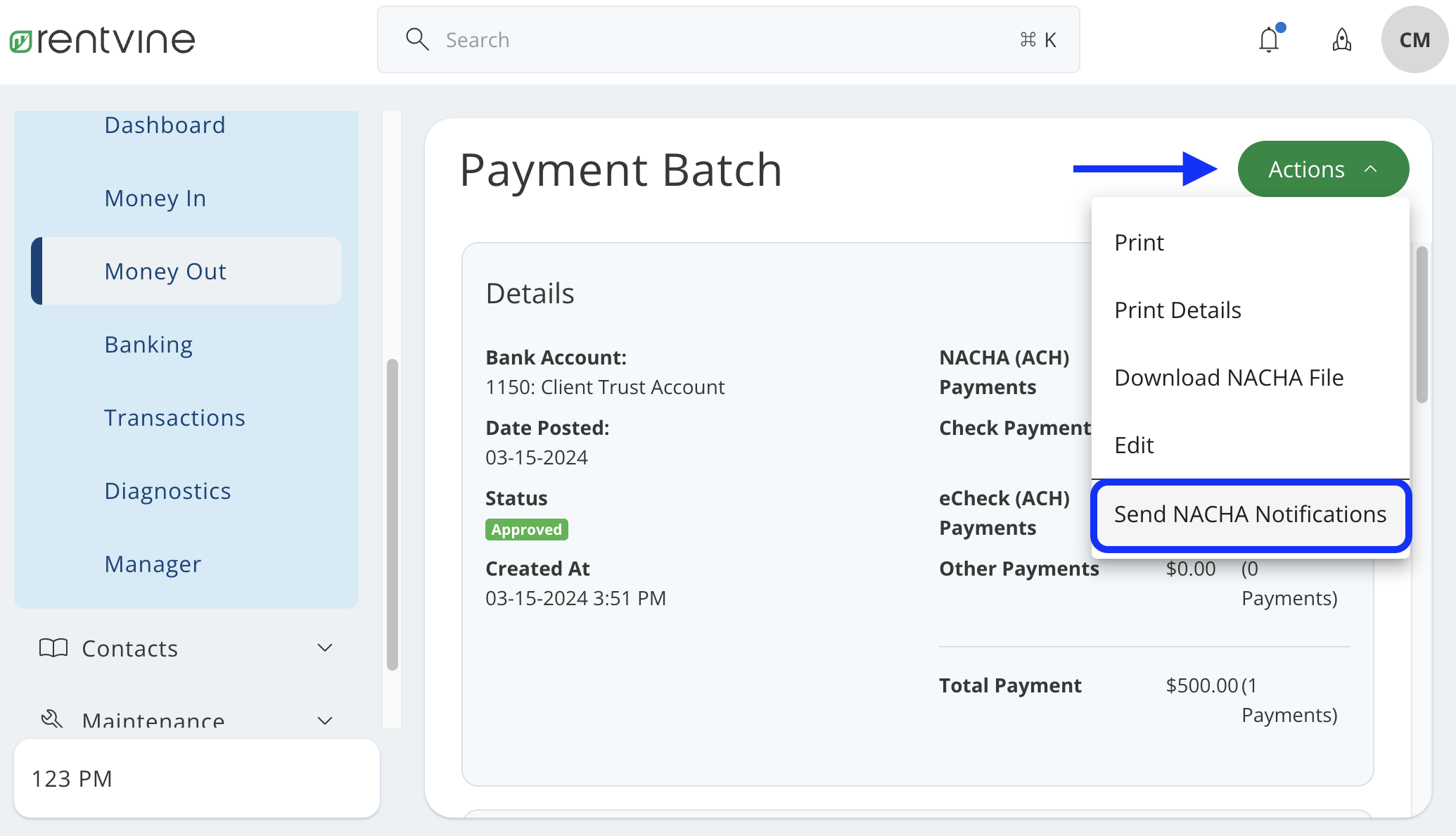 How to Send Notification to Payee (Owner or Vendor) When Sending ...