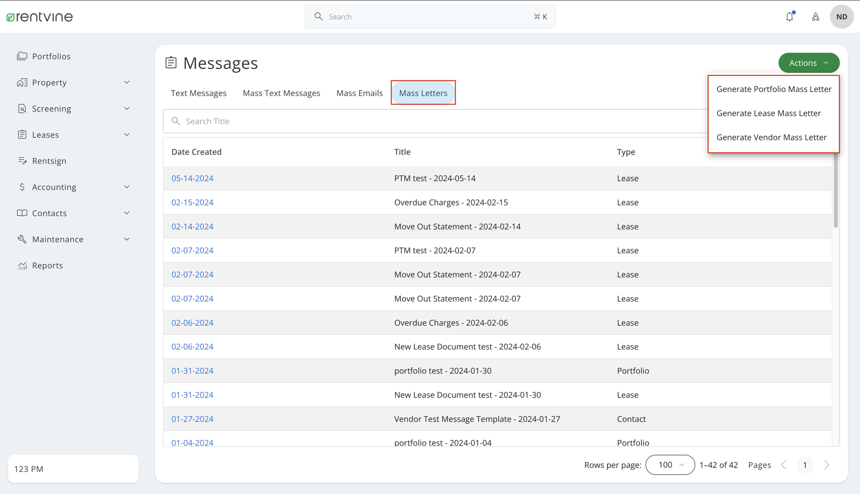 How to Generate Mass Letters