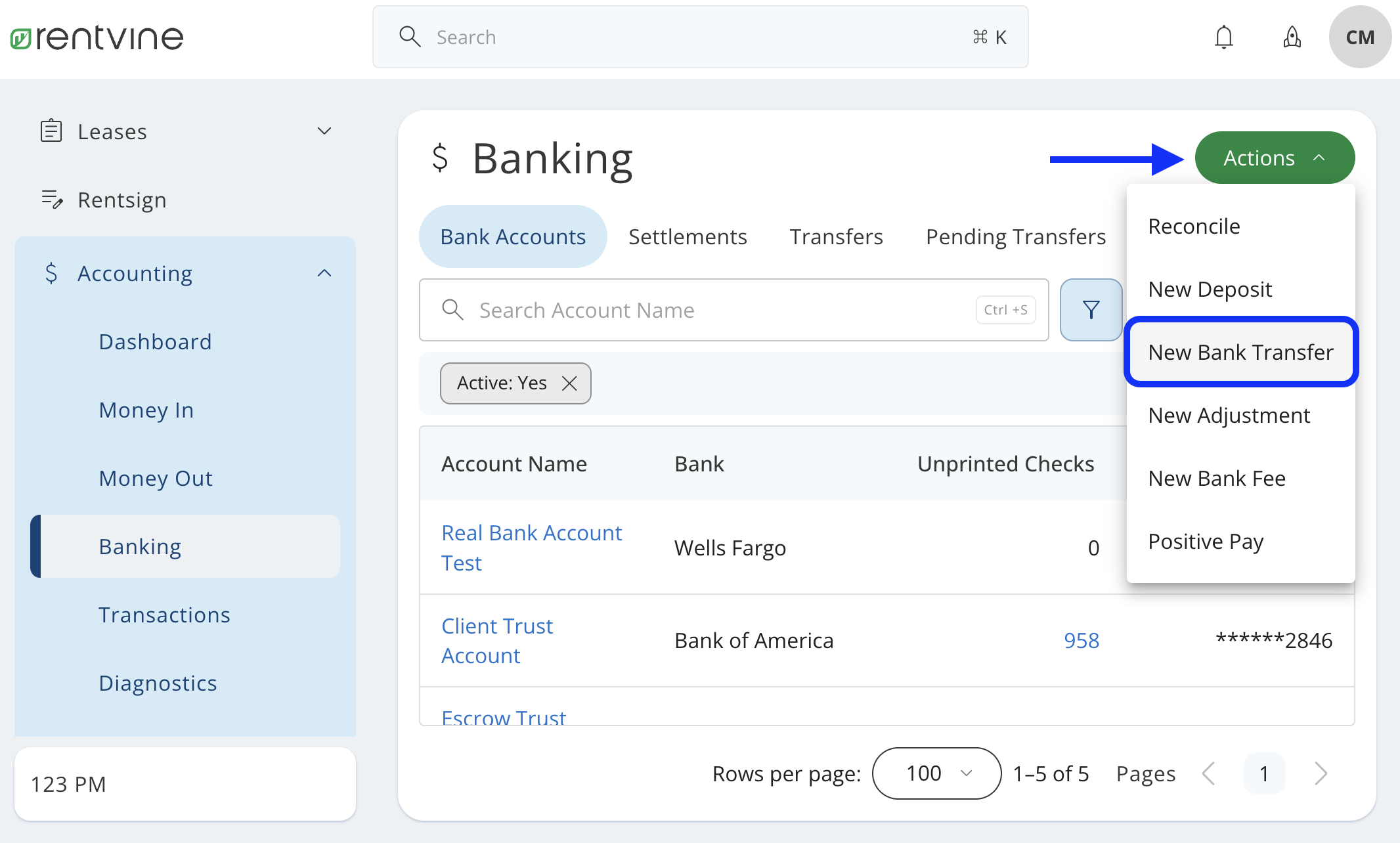 How to Record a Bank Transfer