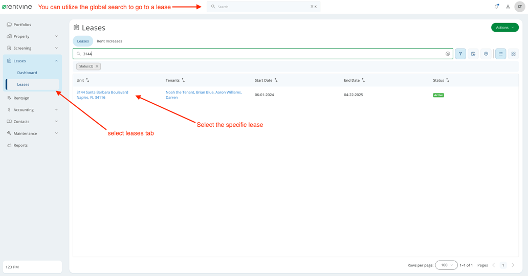 How to Edit the Late Fee Setting/Profile on a Lease