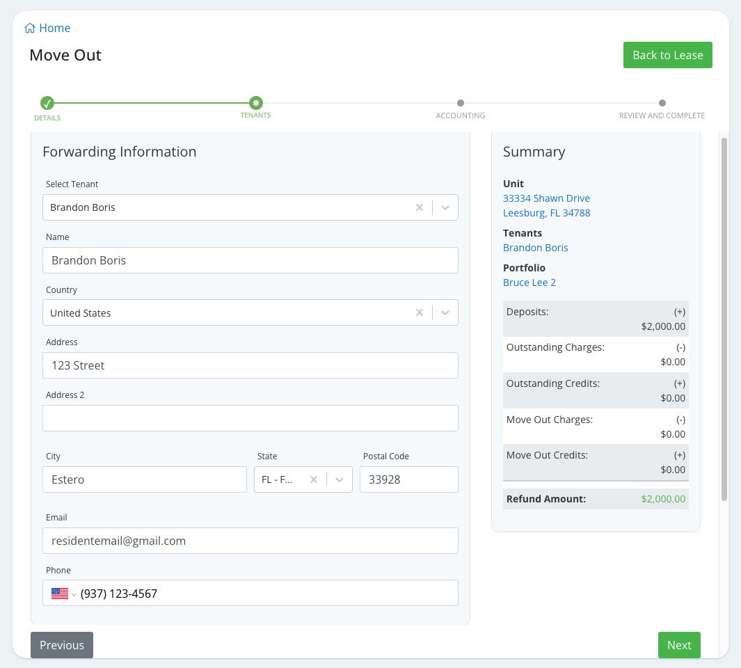 How To Close Out a Lease and Move Out All Tenants using the Move Out ...