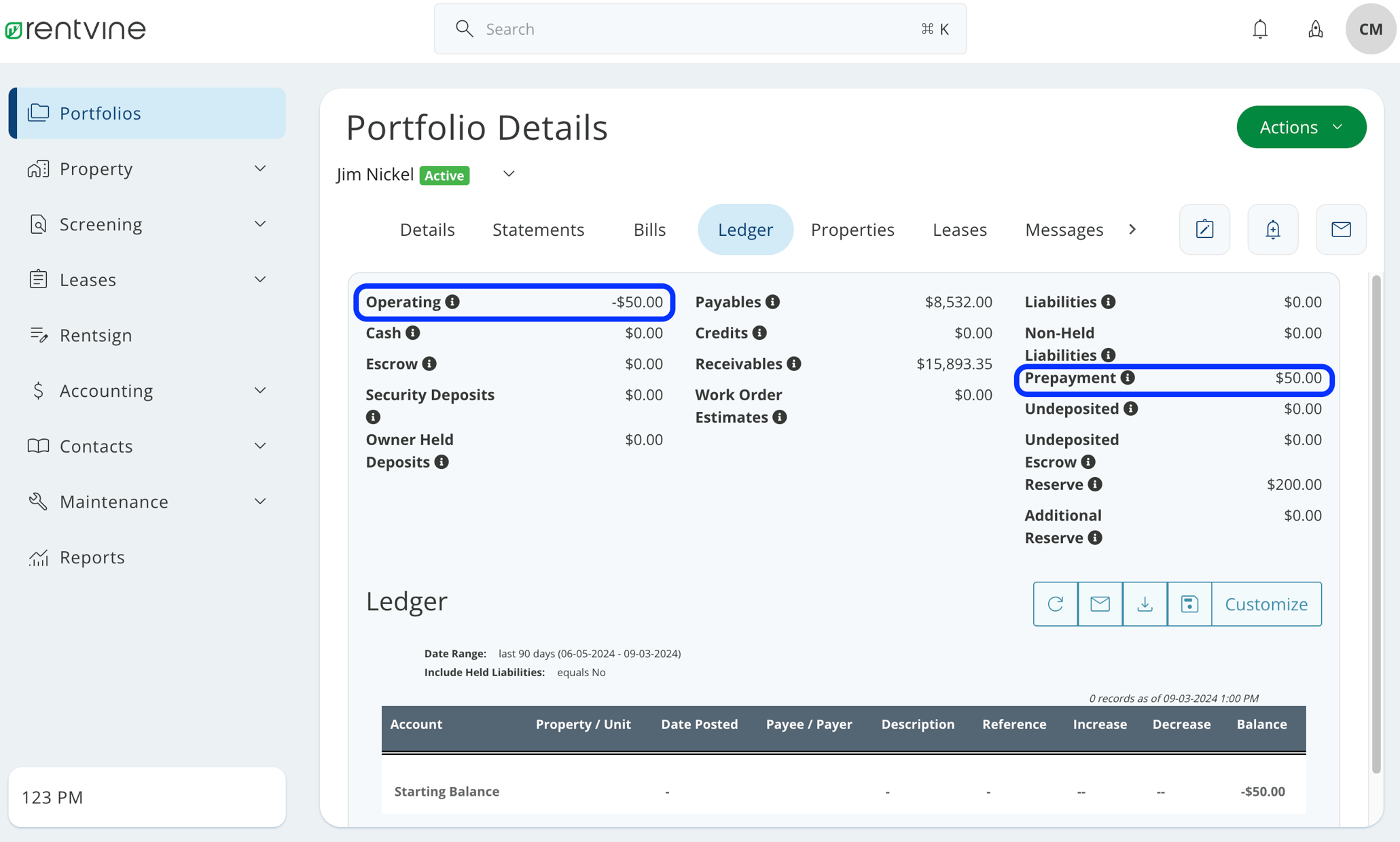 Accounting Diagnostics