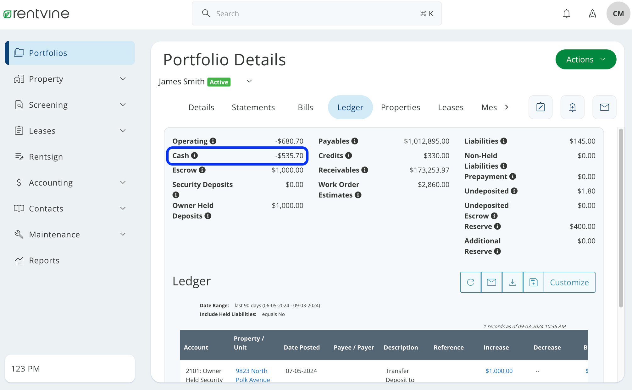 Accounting Diagnostics