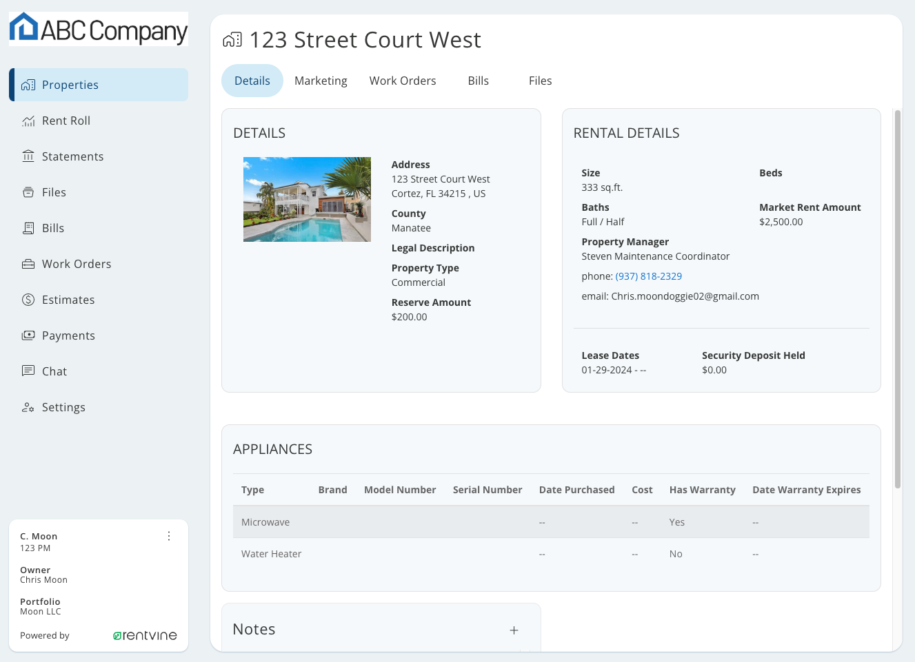 Owner Portal Introduction