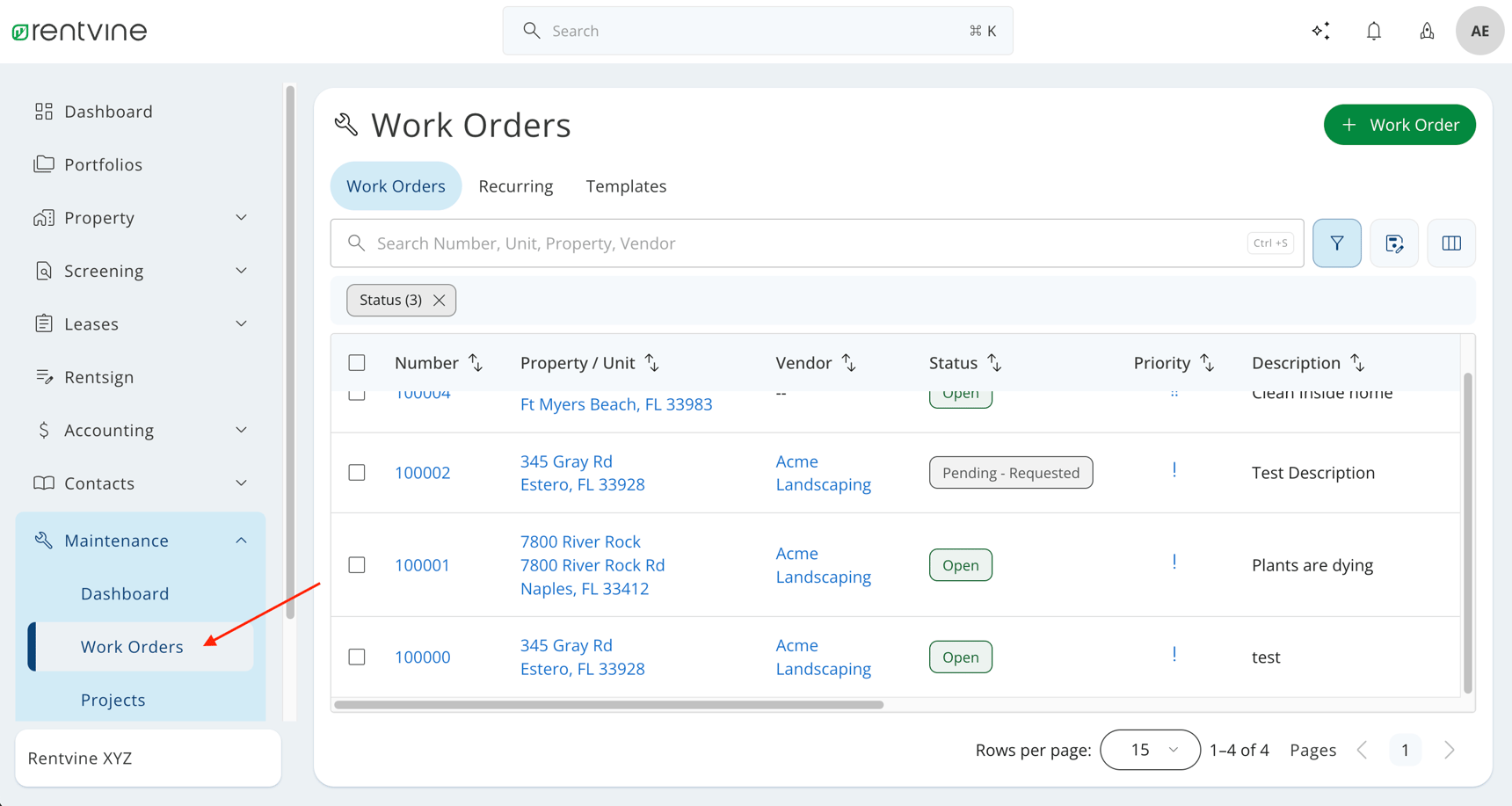 How to Create Work Order Projects and Templates