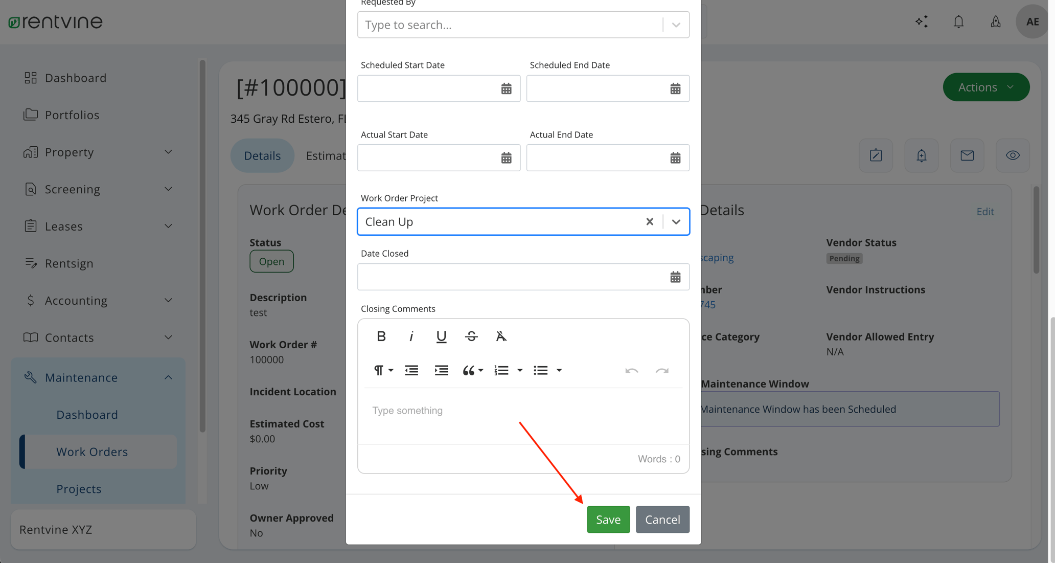 How to Create Work Order Projects and Templates
