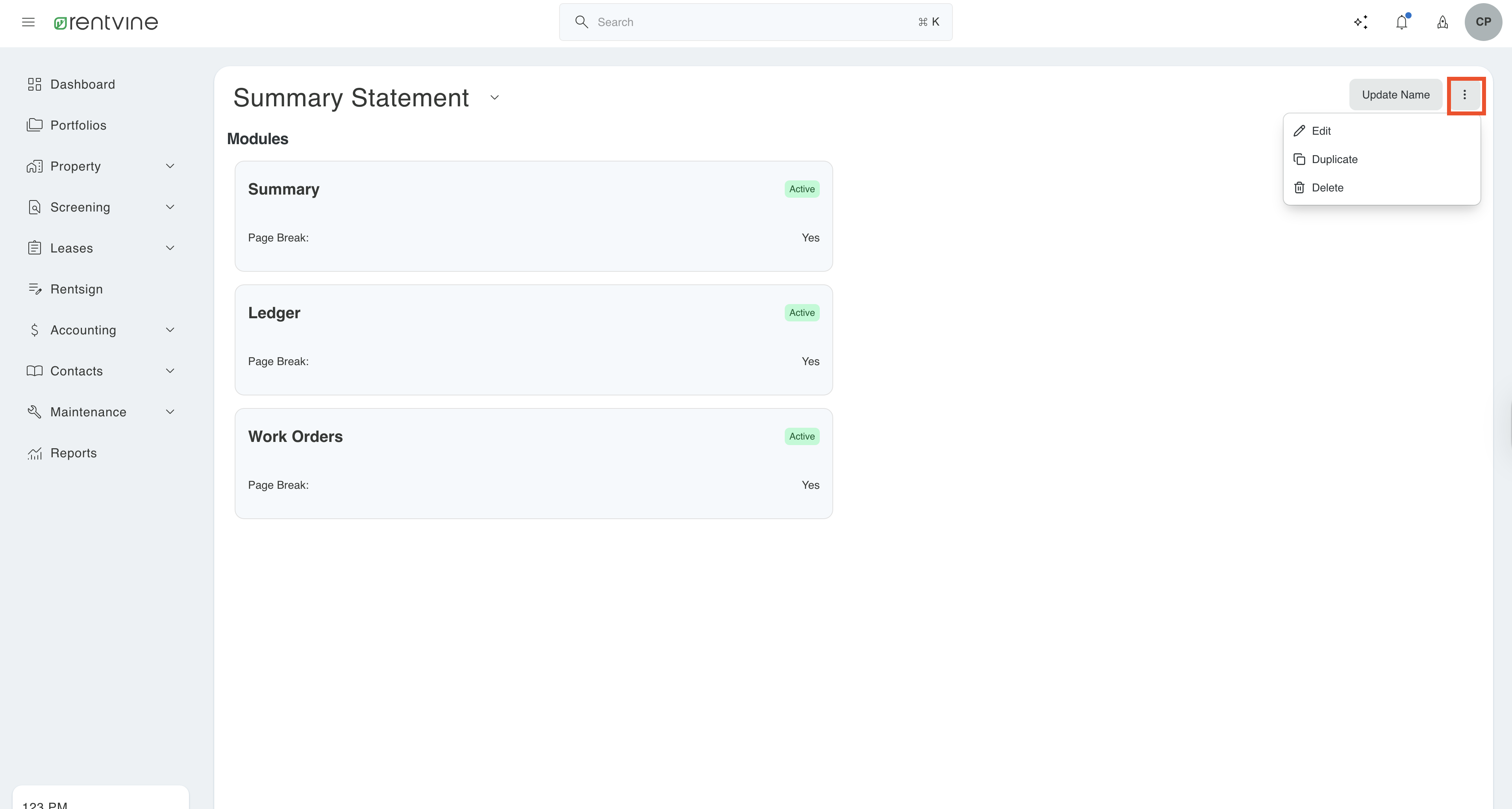 Introduction to Tenant Statements
