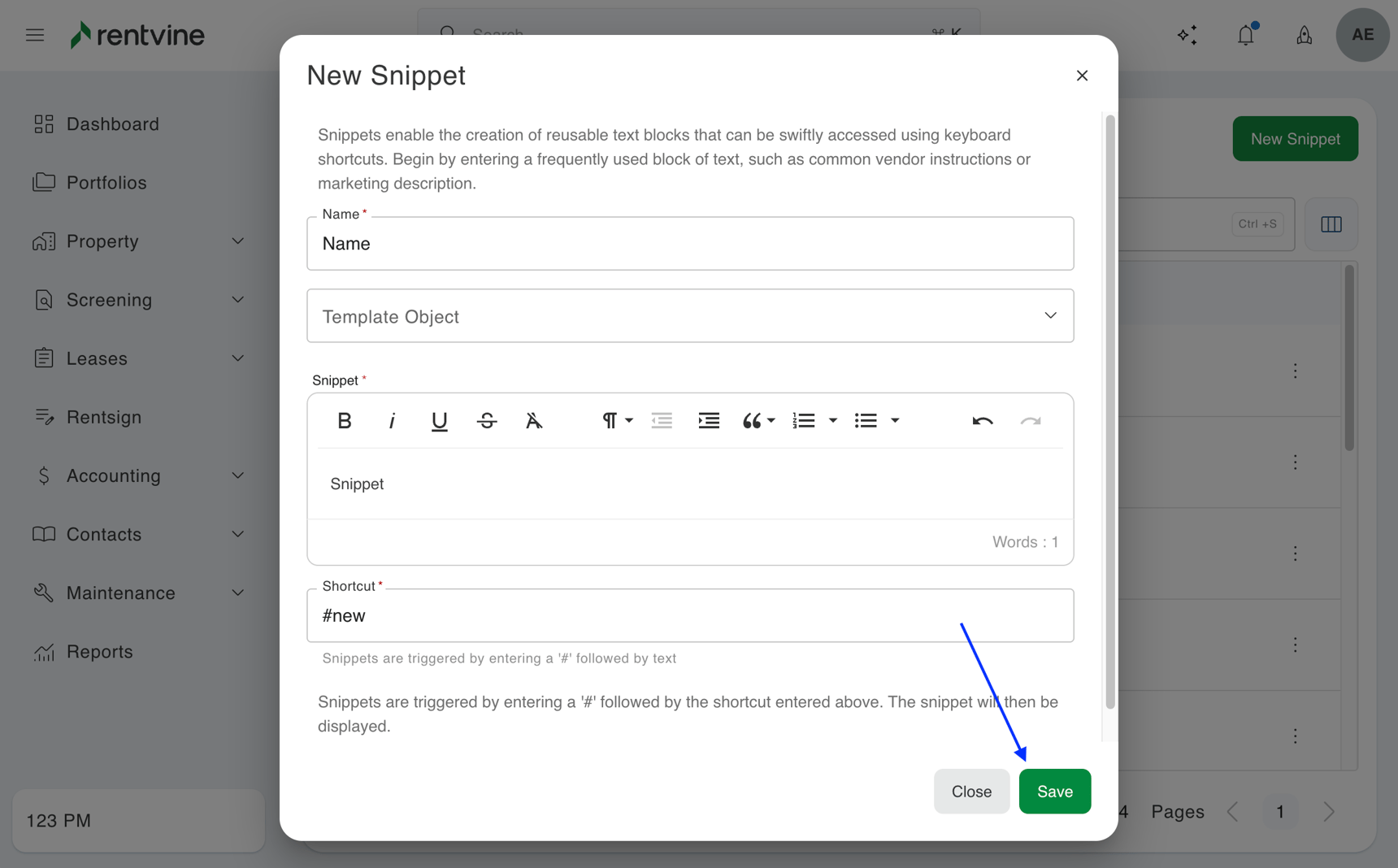How to Create and Use Snippets