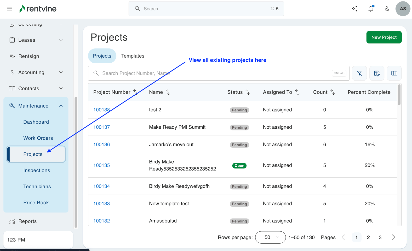 How to Create Work Order Projects and Templates