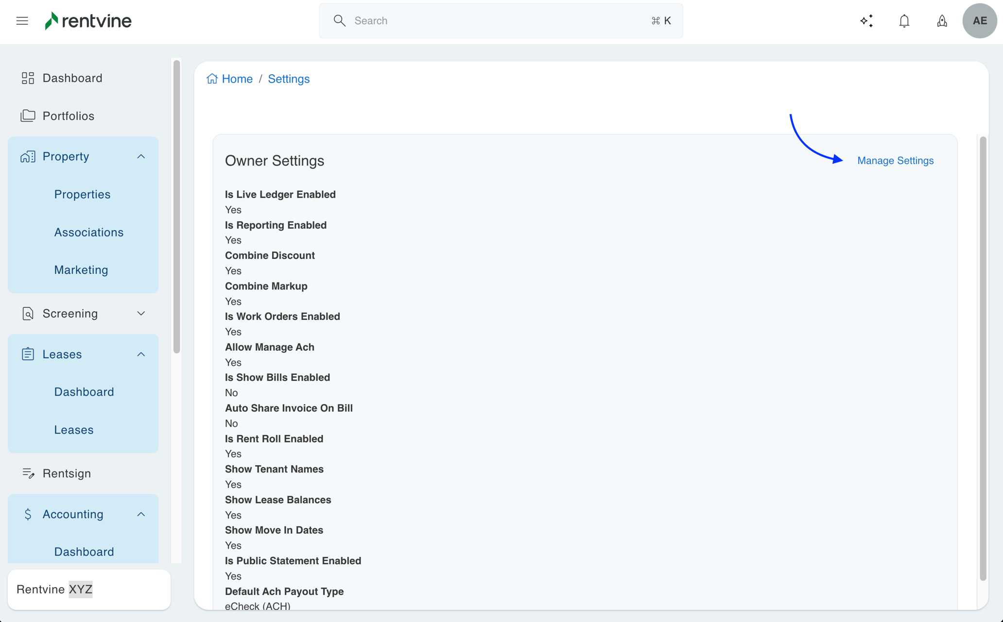 How to Enable Reporting within the Owner Portal