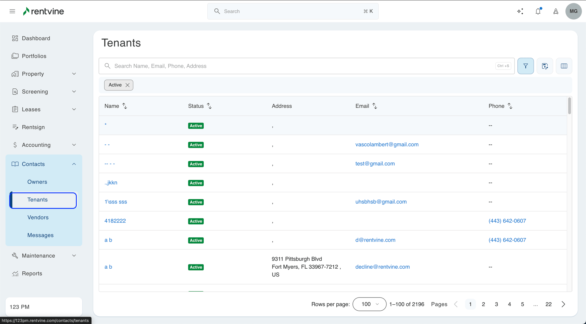 How To Designate Primary Address-Phone-Email on Contacts page.