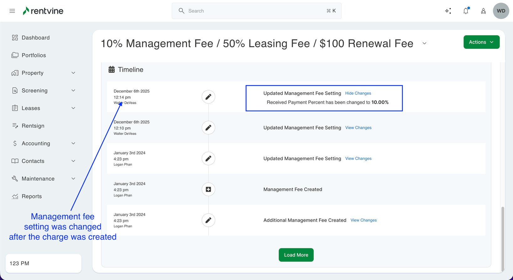 Correcting a Base Management Fee for Rent if the Management Fee Setting ...