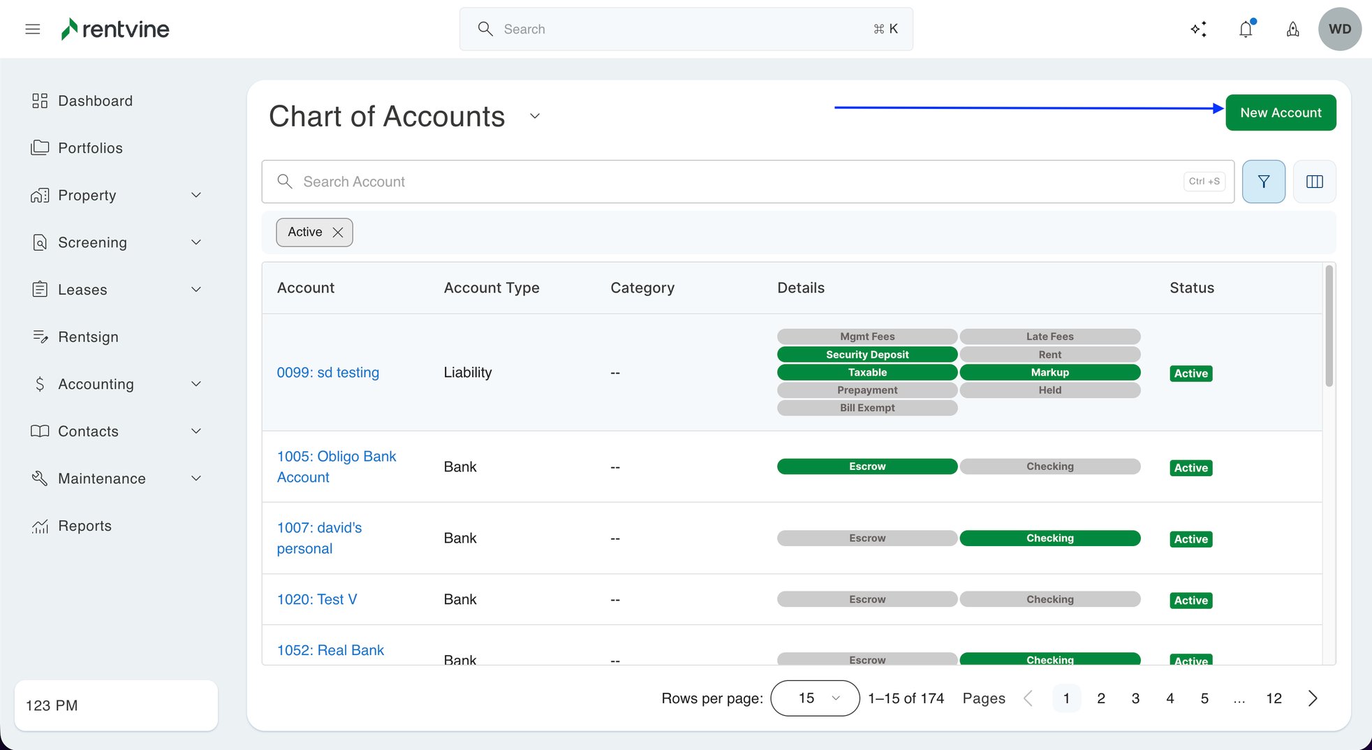 How to Add a New Bank Account in the Chart of Accounts