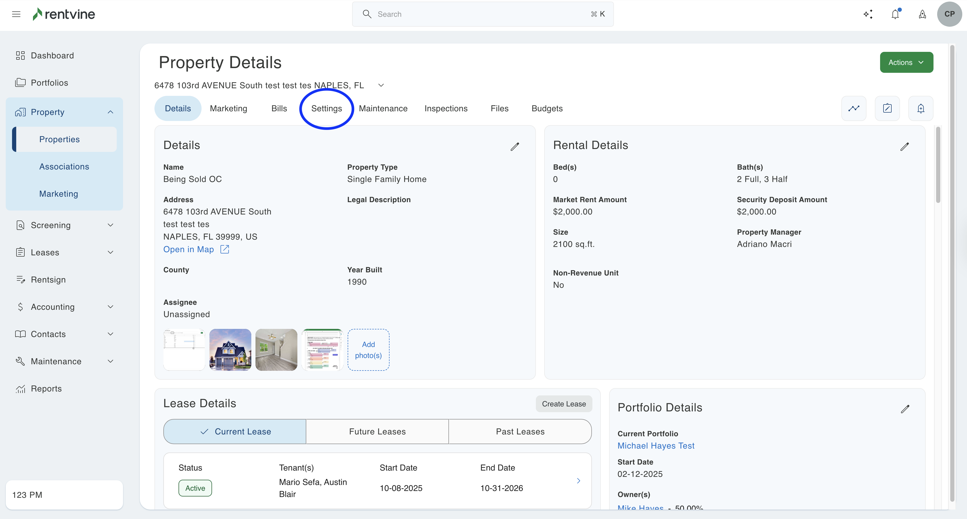 How to Change the Reserve Amount on a Property