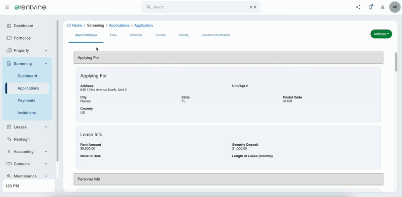 RVA - How to Resend Landlord Verification