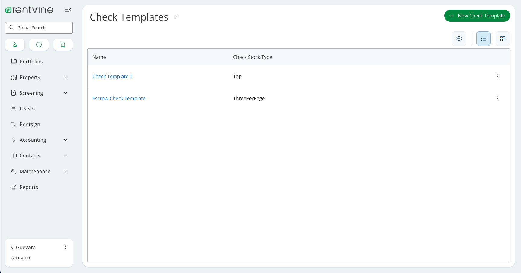 How To Edit or Add Check Templates